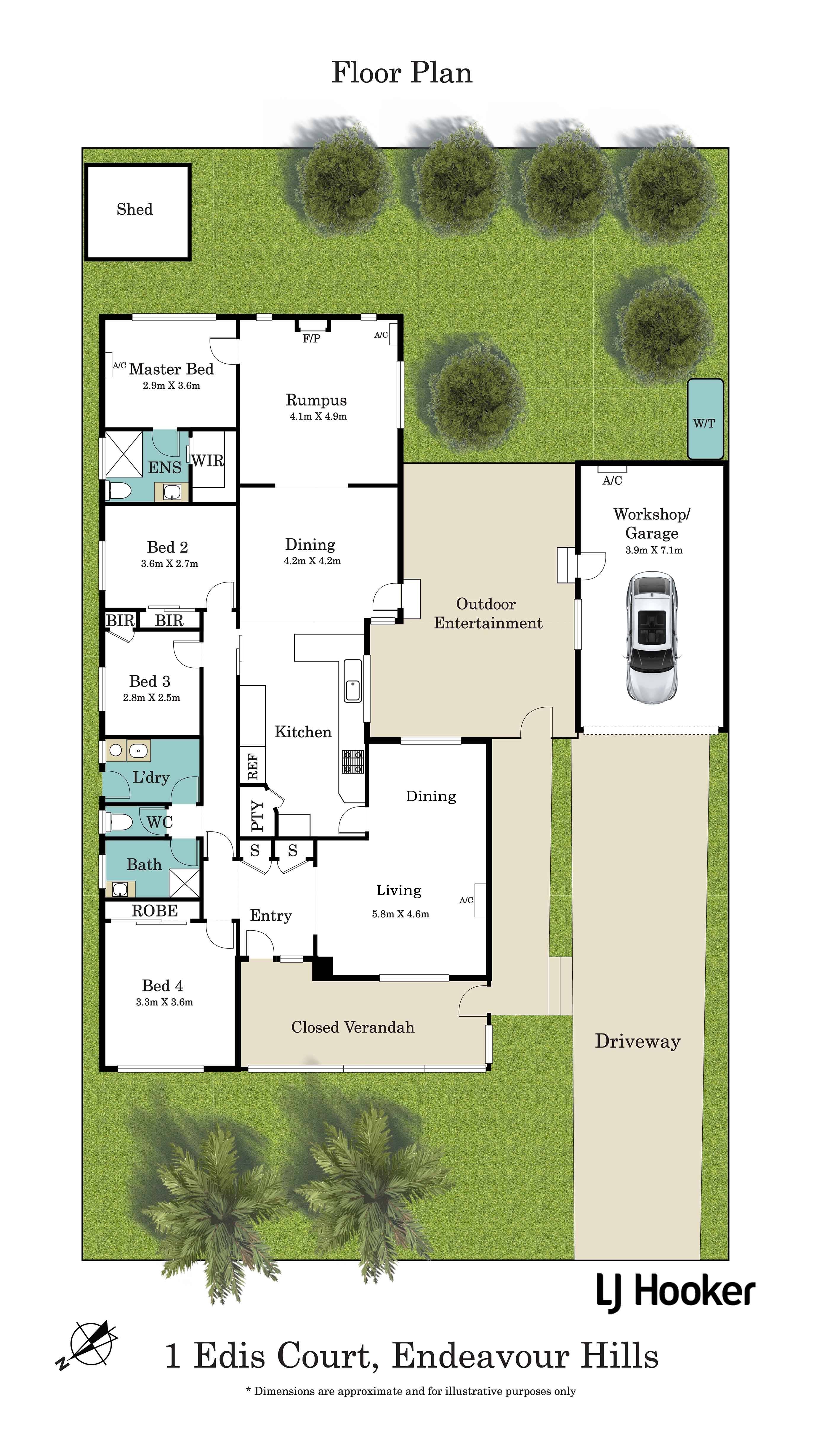 1 Edis Court Endeavour Hills VIC - House for Sale - LJ Hooker