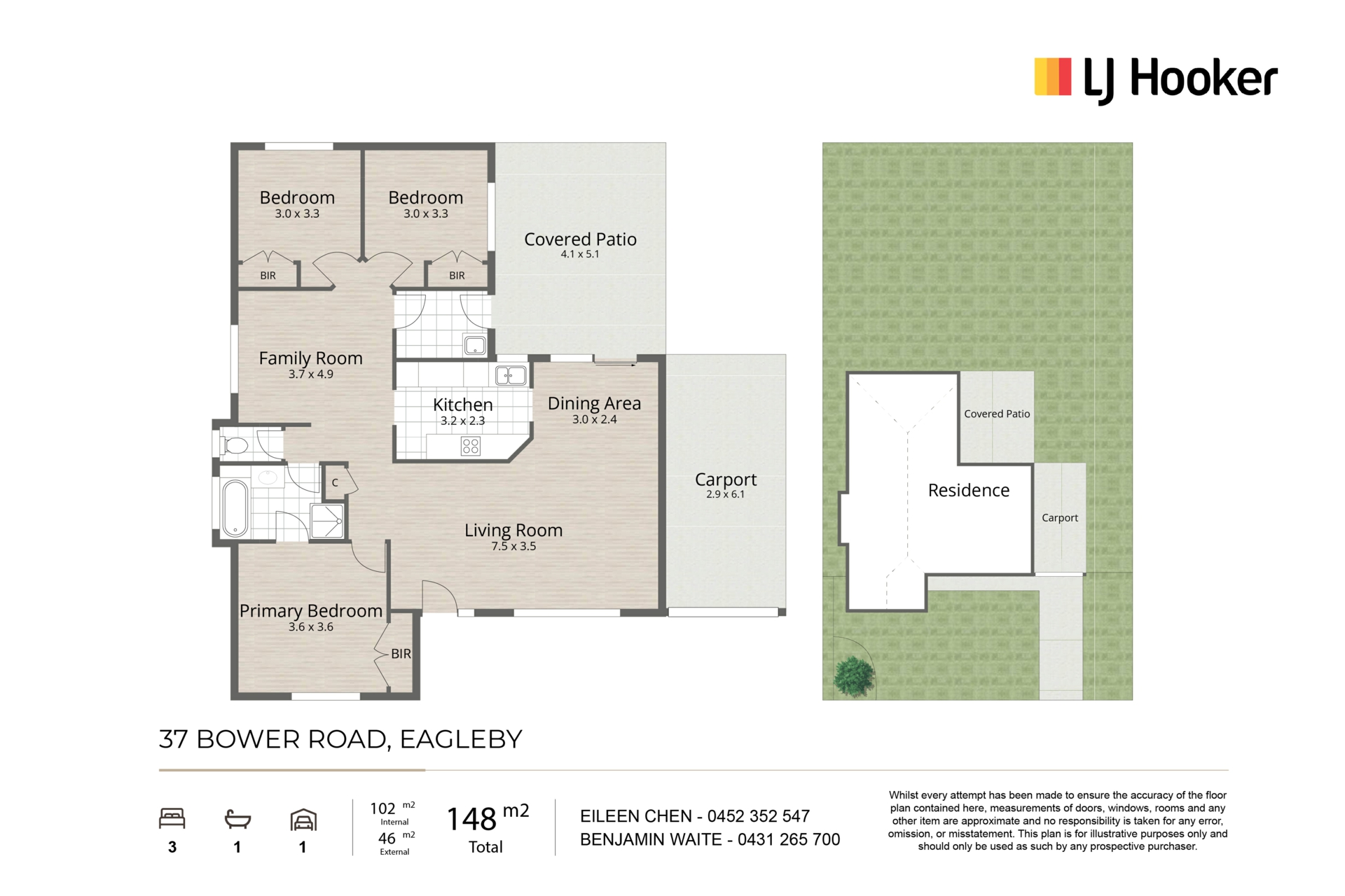 37 Bower Road Eagleby QLD - Property Details - LJ Hooker