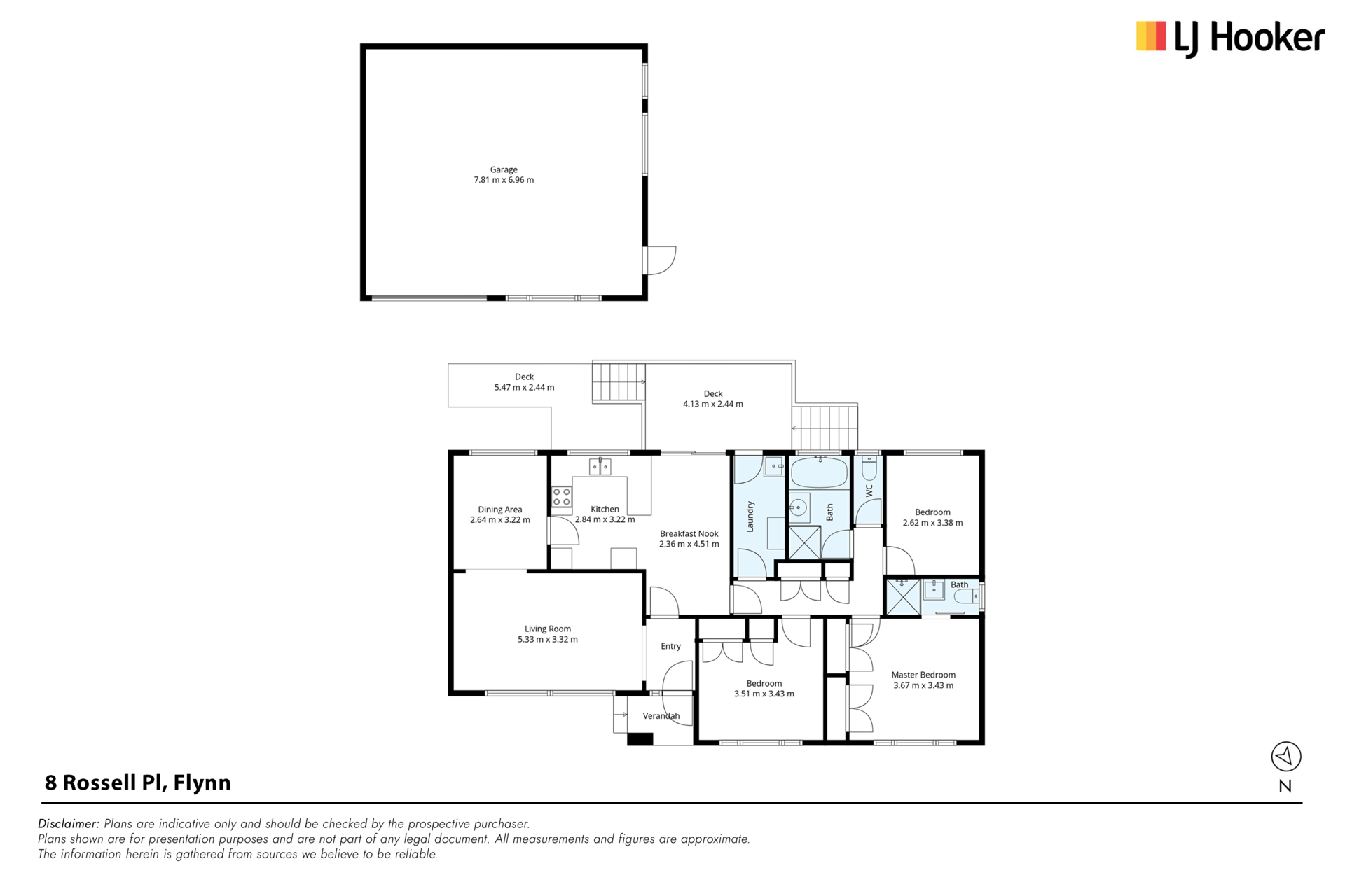 8 Rossell Place Flynn ACT - Property Details - LJ Hooker