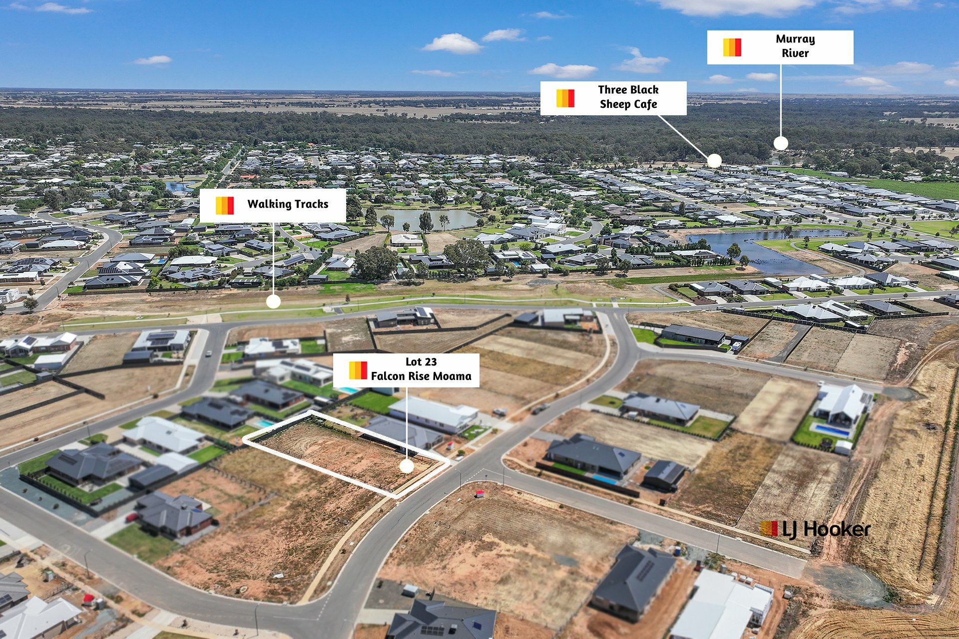 Lot 23 Falcon Rise Moama NSW - Residential for Sale - LJ Hooker