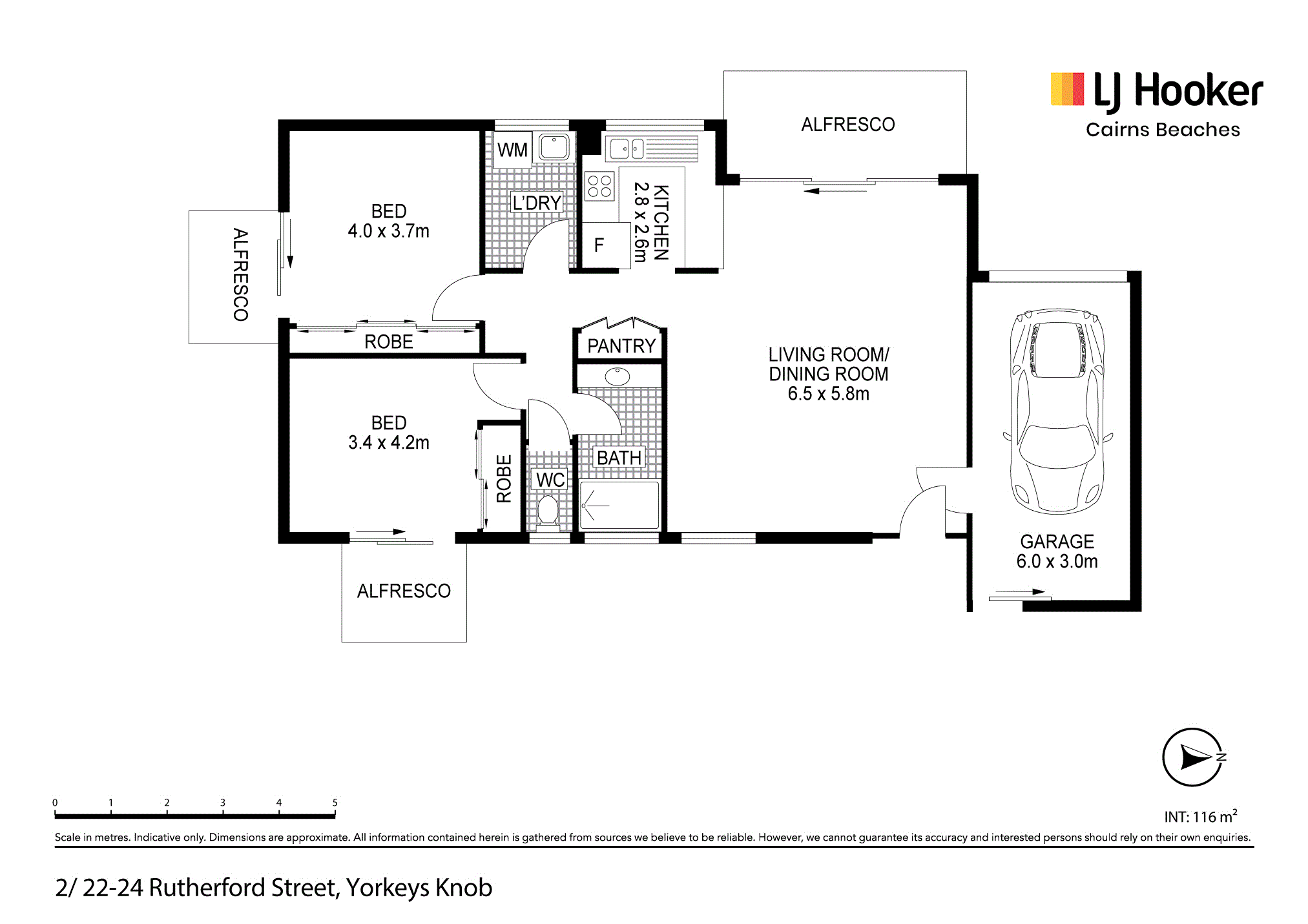 2/22-24 Rutherford Street Yorkeys Knob QLD - Property Details - LJ Hooker