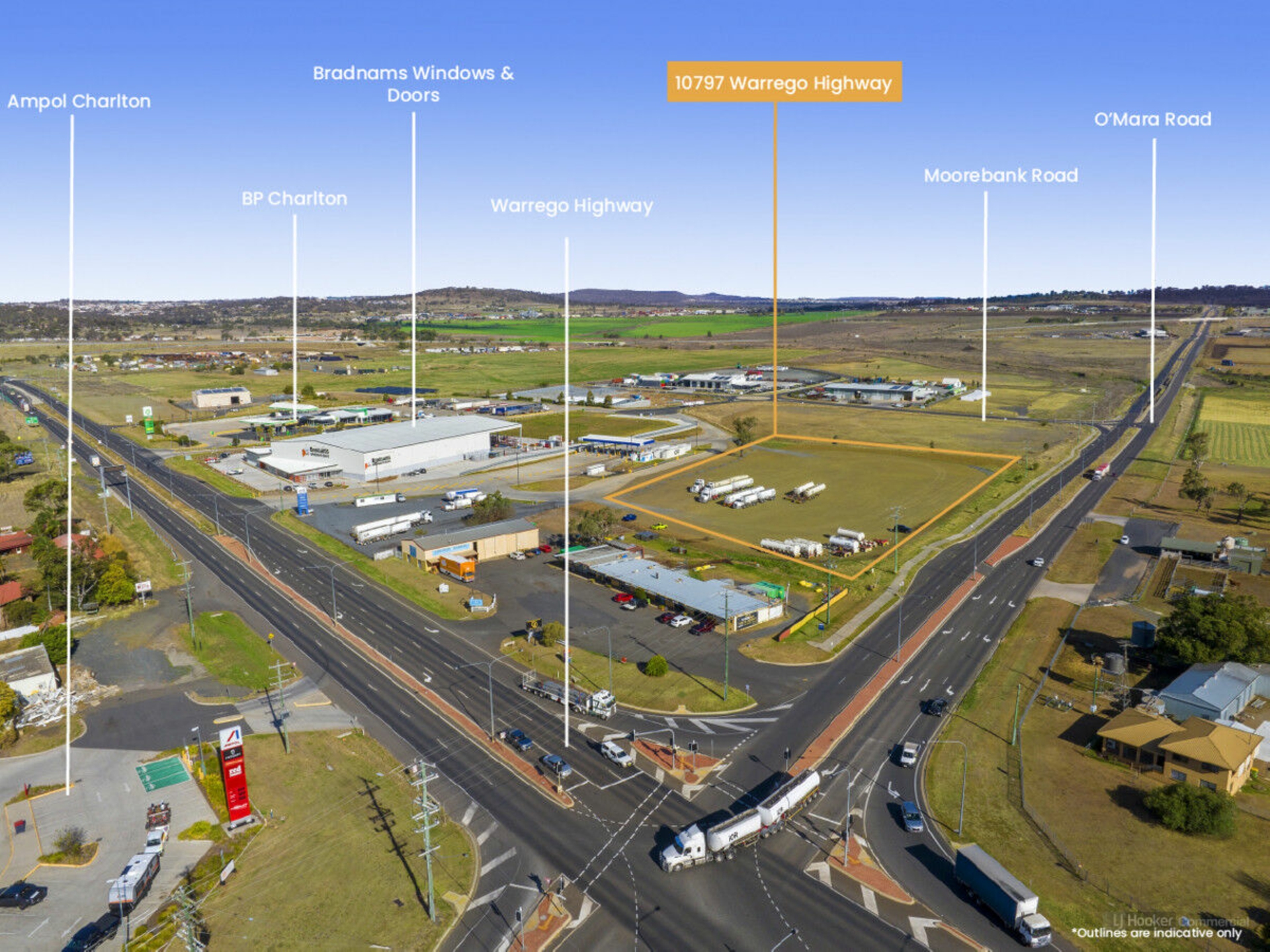 10797 Warrego Highway Charlton QLD - Land/Development for Sale - LJ Hooker