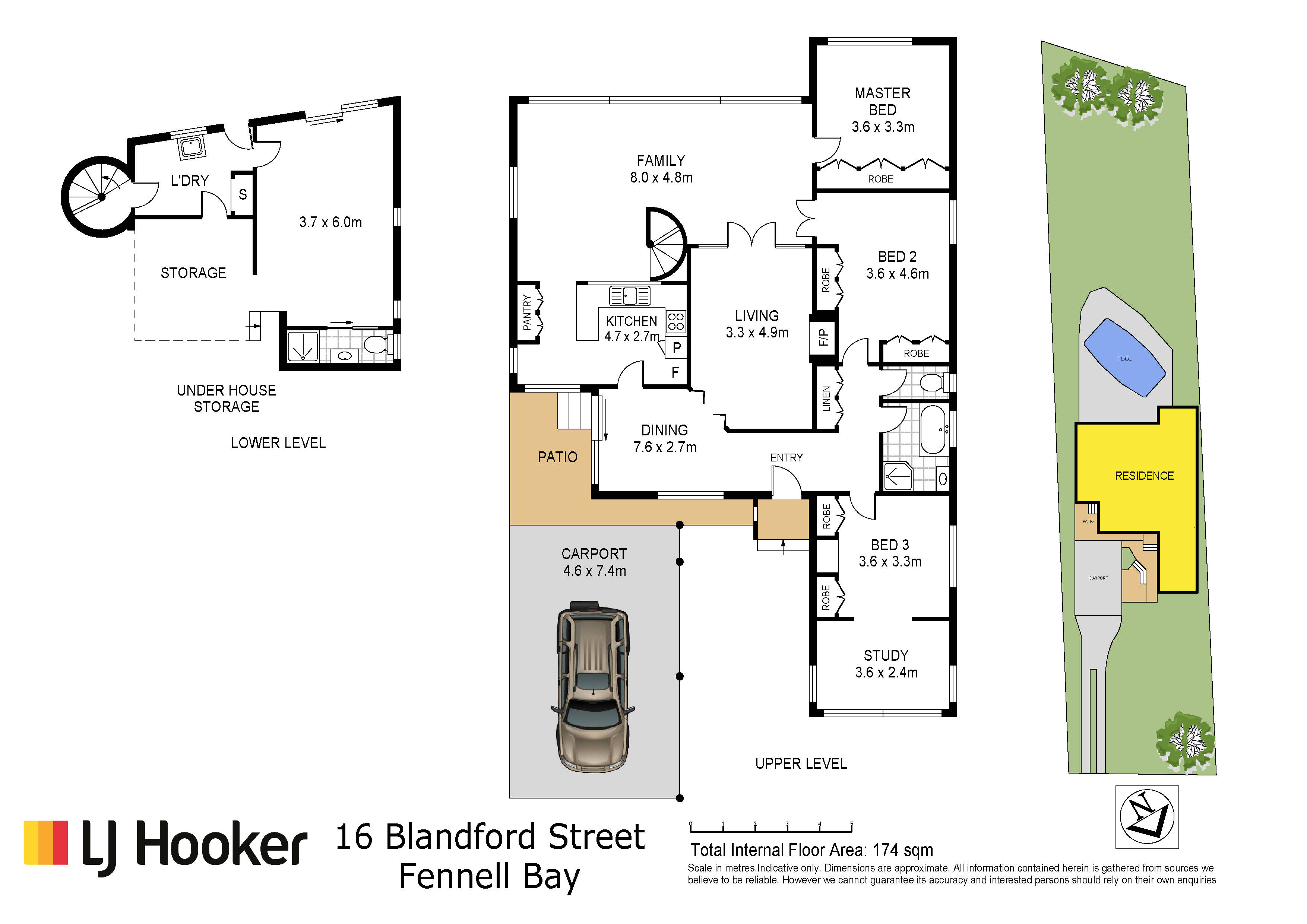 16 Blandford Street Fennell Bay NSW - Property Details - LJ Hooker