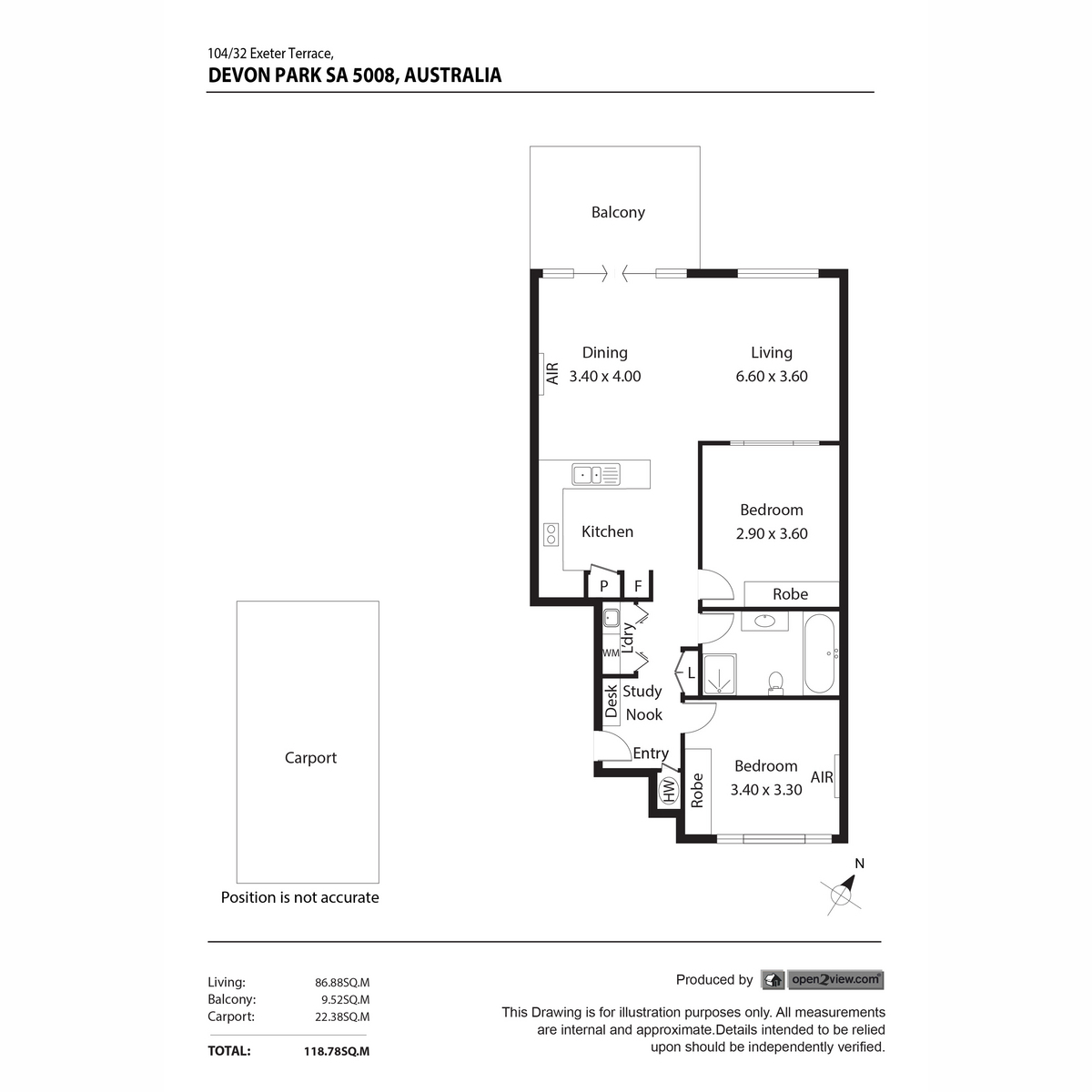 104/32 Level 1, Exeter Terrace Devon Park SA - Property Details - LJ Hooker